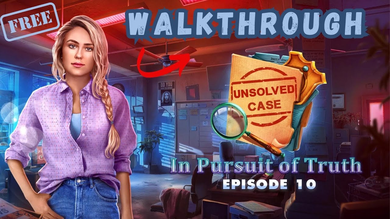 Unsolved Case Episode 10 F2P - Full Walkthrough - Let's Play - YouTube