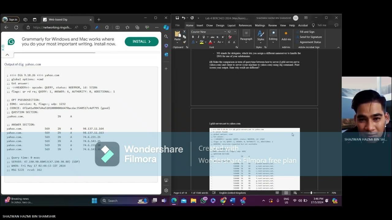 Lab 4 (Computer System Engineering) - YouTube