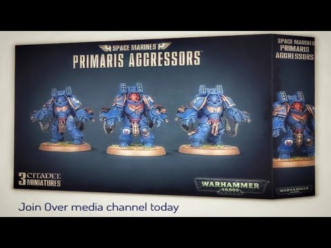 Easy to Build: Space Marines Primaris Aggressors. Unboxing Warhammer ...