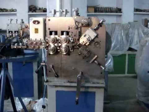 Fully Automatic Spring Washer Making Machine - YouTube