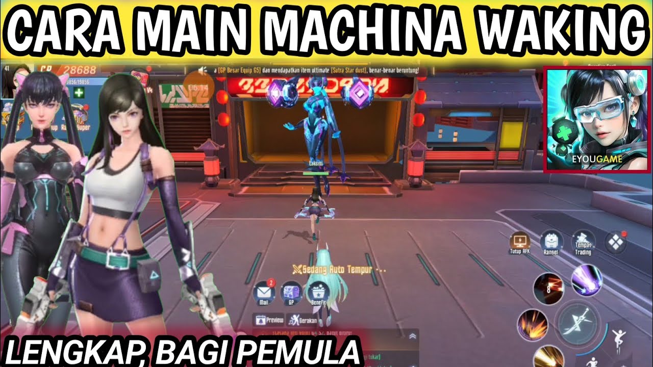 Cara Bermain Game Machina Waking Untuk Pemula || Cara main Machina ...