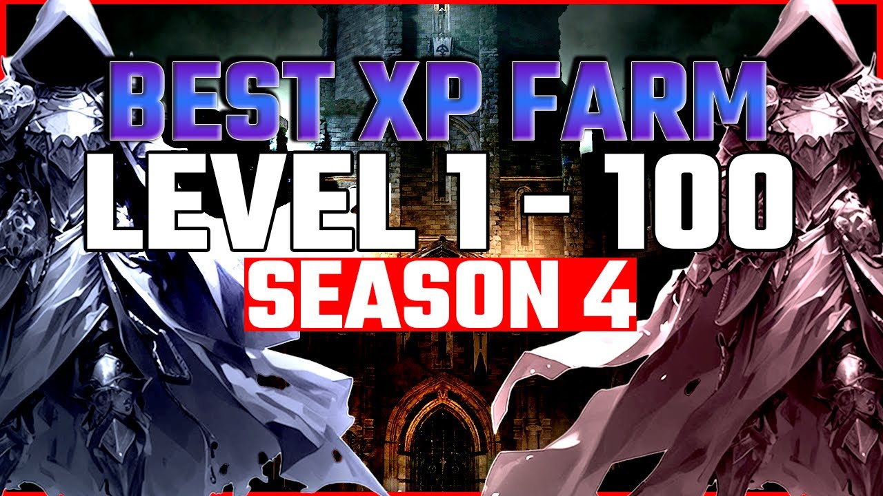 Best and Fastest ways to Farm XP Levels 1 - 100 Diablo 4 Season 4 - YouTube