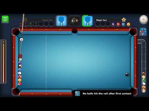 What happens when you line up 8 ball in a row in 8ball pool? - YouTube