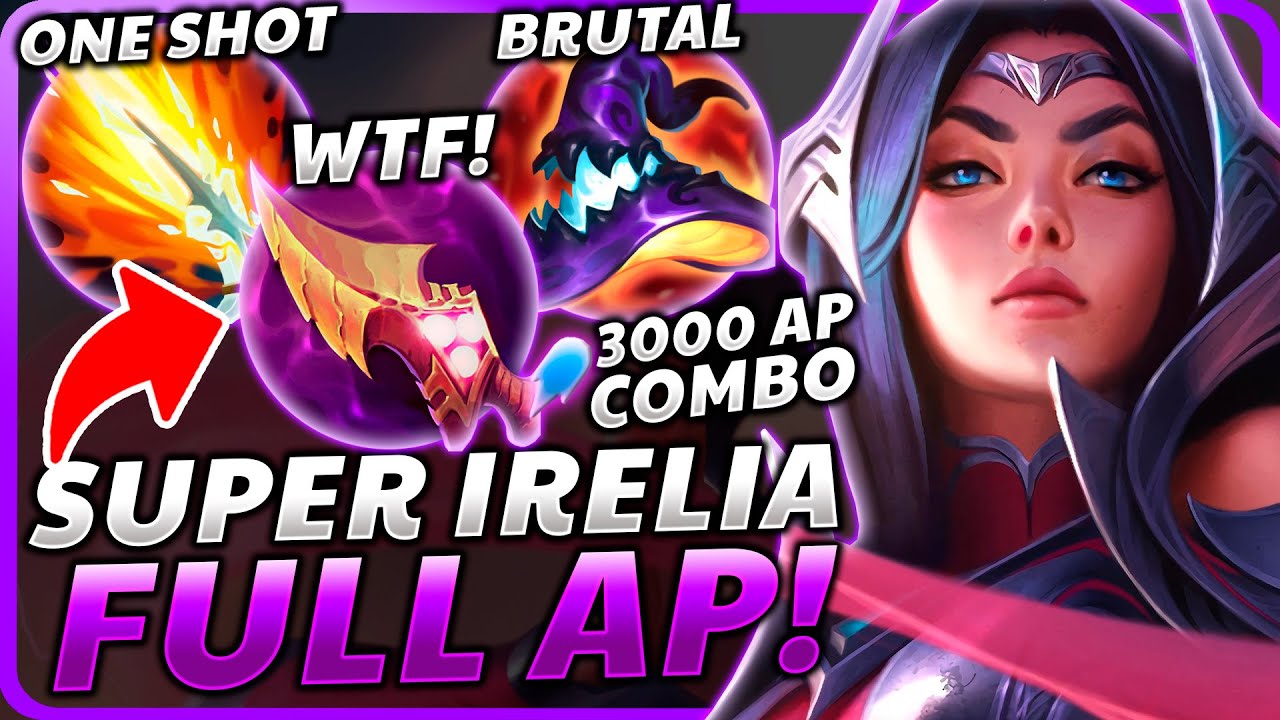 😱¡USO la *BUILD PROHIBIDA* de IRELIA AP MID y RUMBLE NO SE CREE el DAÑO ...