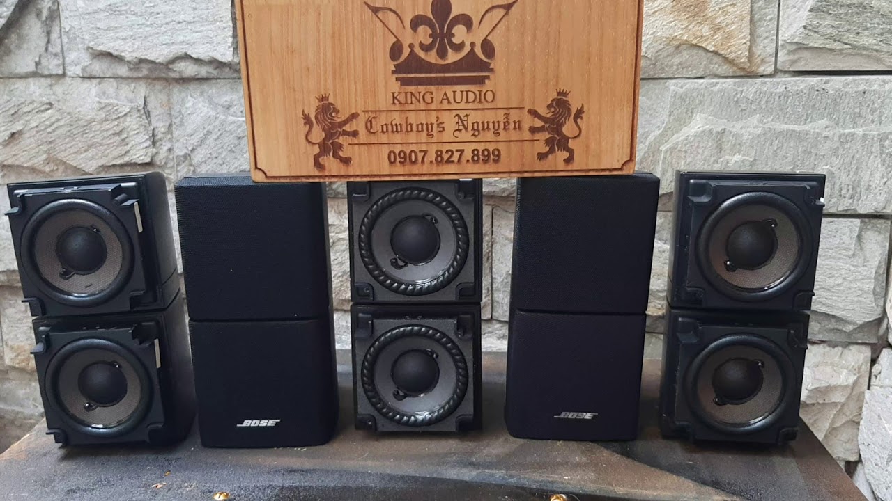 Chào 2020 BOSE CUBE ARRAY về nhiều - YouTube