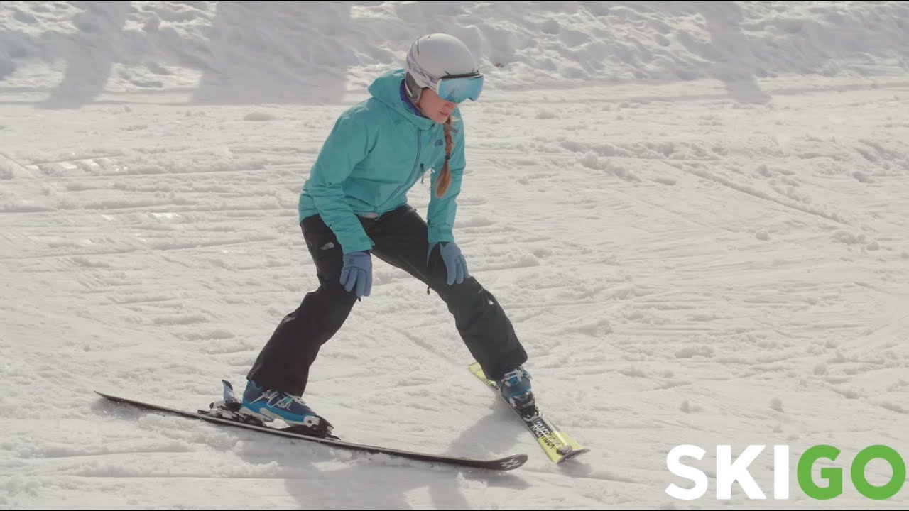 Learn to ski by yourself - Beginners - Part 2 - YouTube
