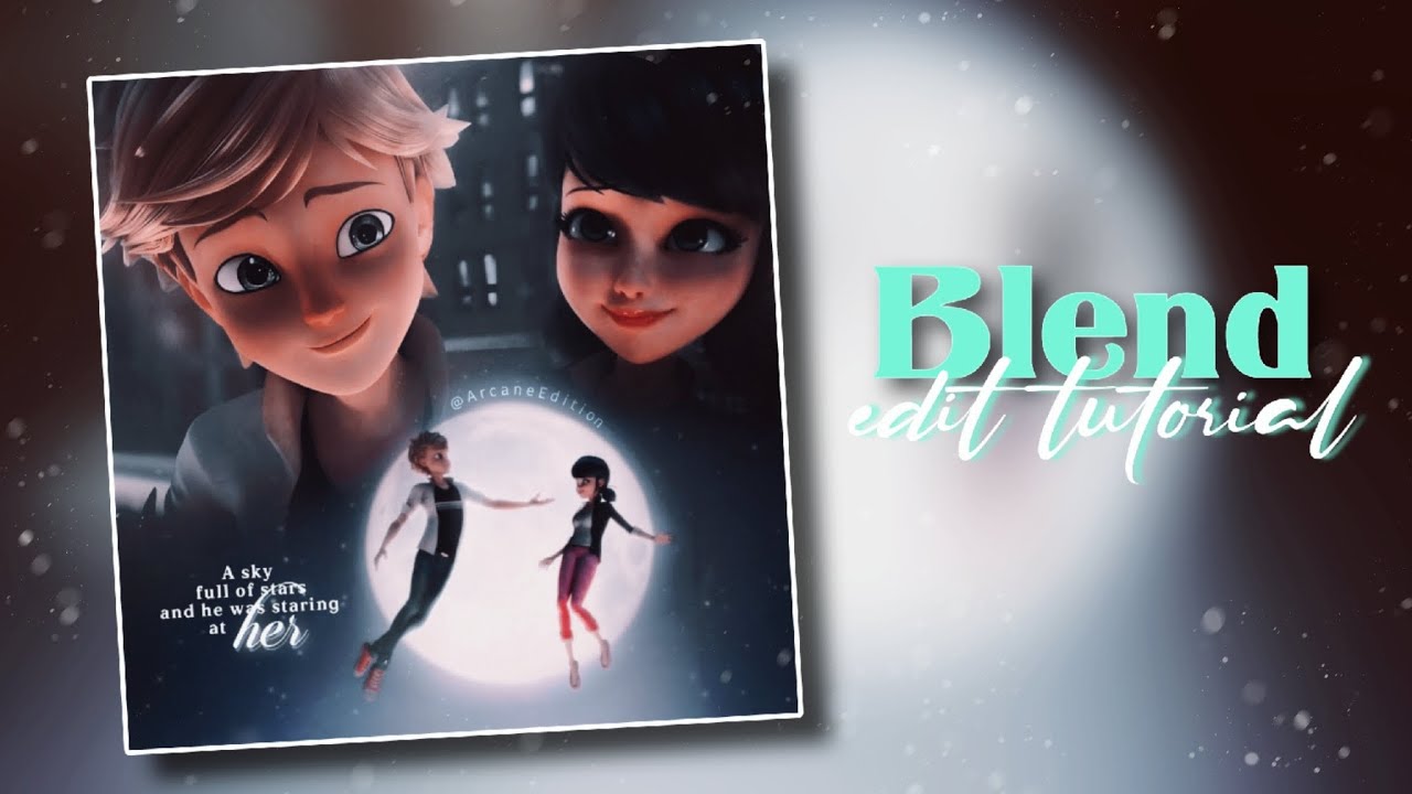 Easy blend edit tutorial 🦋 | Blend edit tutorial PicsArt - YouTube