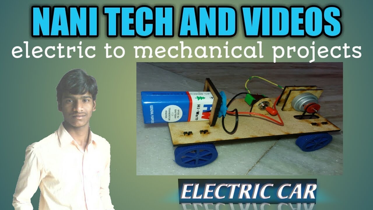 HOW TO MAKE ELECTRIC CAR PROJECT AT HOME - YouTube