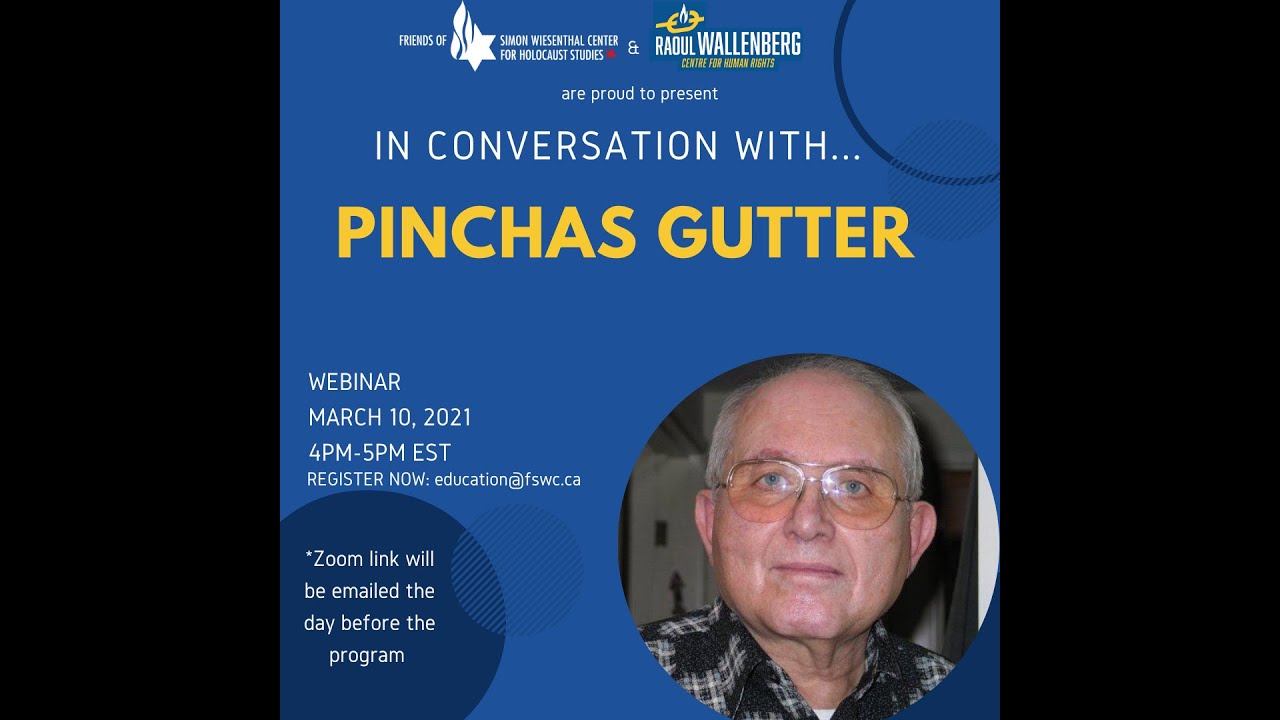 In Conversation with Pinchas Gutter - YouTube
