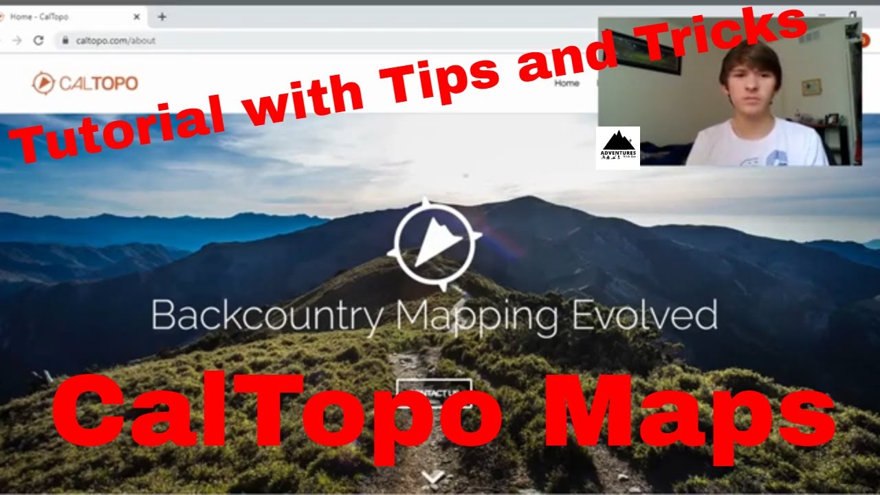 How to use CalTopo Backcountry Maps (Tutorial and Tips for planning a ...