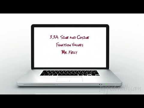 AP Precalculus – 3.3A Sine and Cosine Function Values - YouTube
