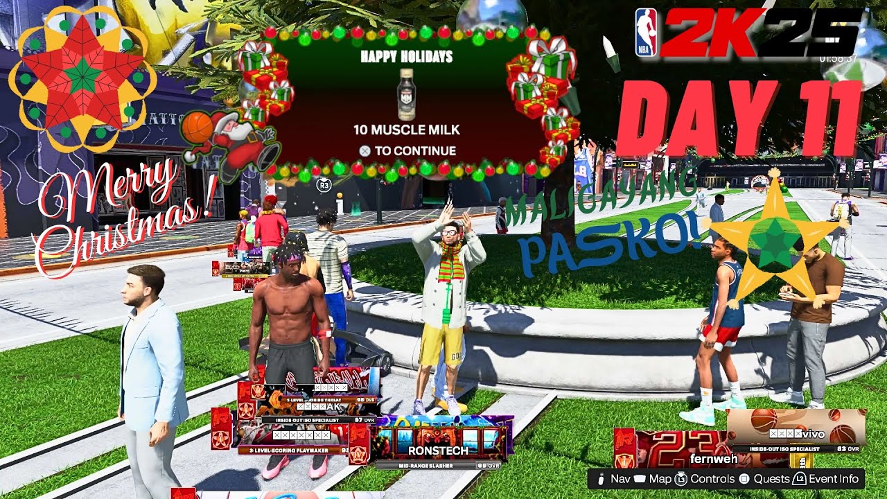 HOW TO CLAIM YOUR 12 DAYS OF GIVING IN NBA 2K25 - DAY 11 - YouTube