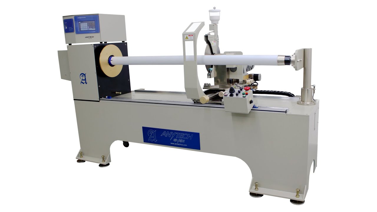 Anytech - [고급형] 자동롤재단기-1탄 (Automatic Roll Cutting Machine) - YouTube