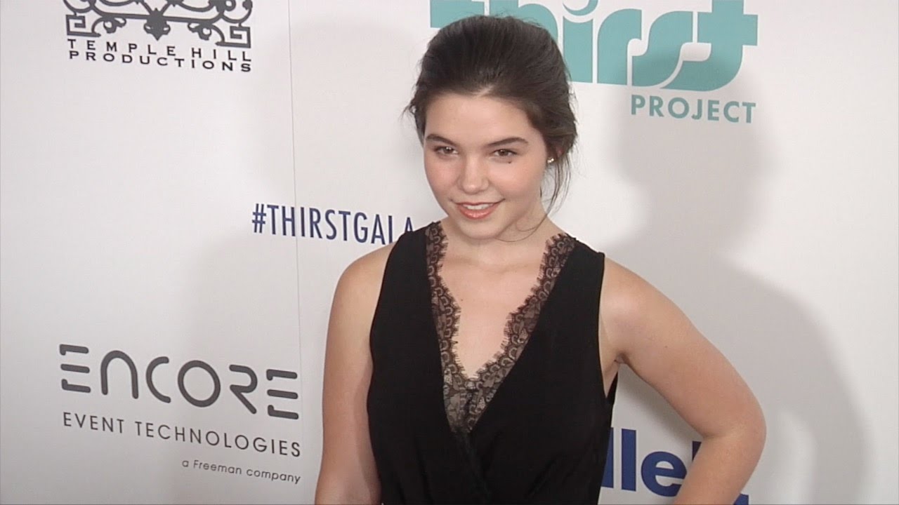 Madison McLaughlin // 6th Annual Thirst Gala Red Carpet - YouTube