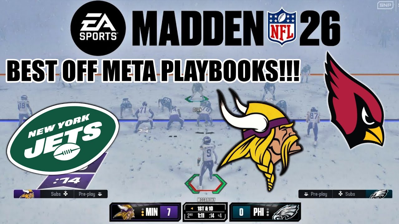 BEST OFF META PLAYBOOKS TO RUN IN MADDEN 26!!! - YouTube