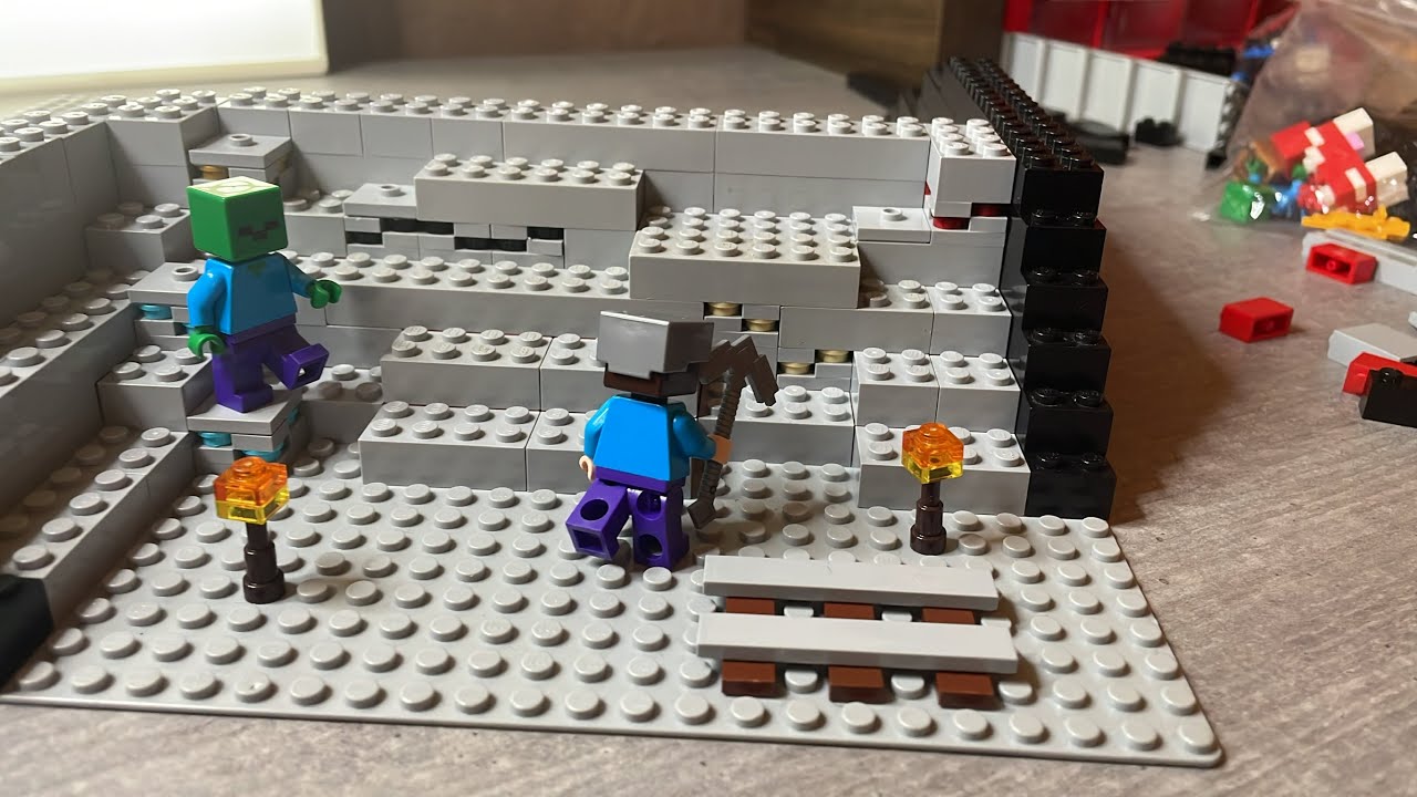 (look what's in there) LEGO Minecraft moc series part 1 - YouTube