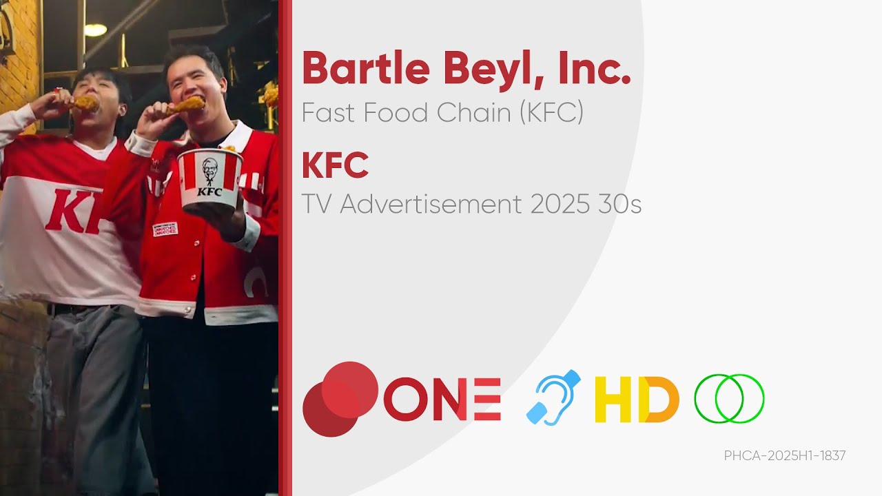 KFC TV Ad 2025 30s (Philippines) [BCC/HD/ST] - YouTube