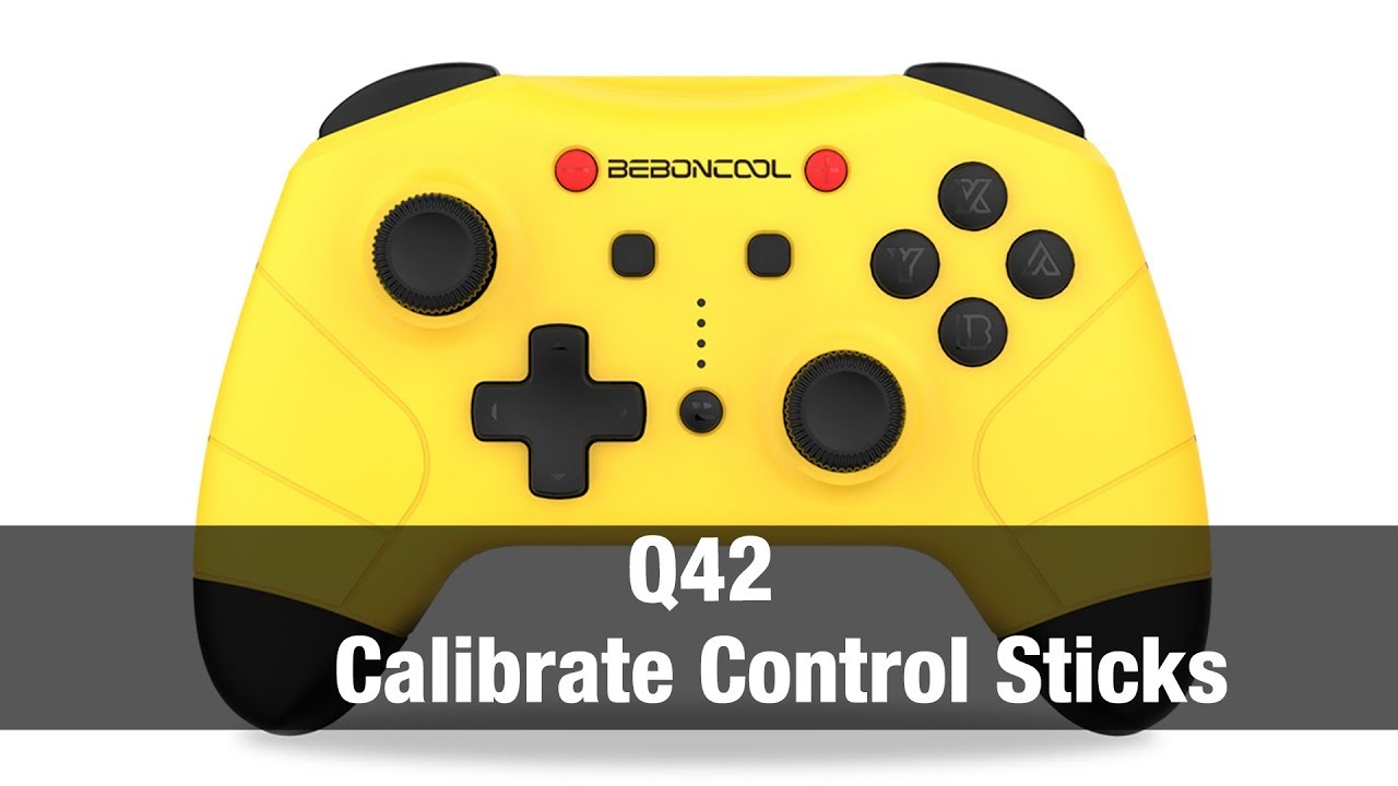 Q42 Calibrate Control Sticks - YouTube