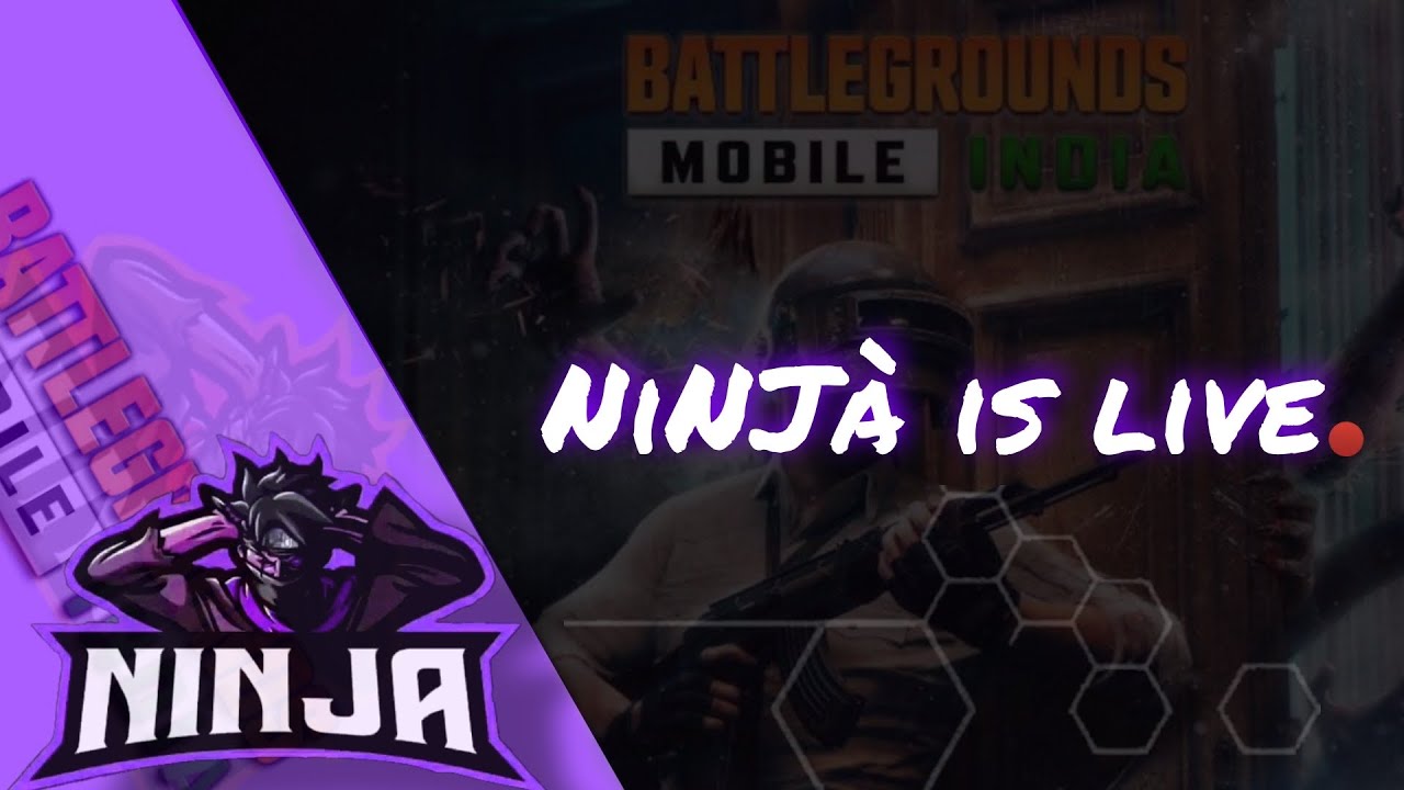 NiNJà is live || BGMI || rank pushing to conqueror - YouTube