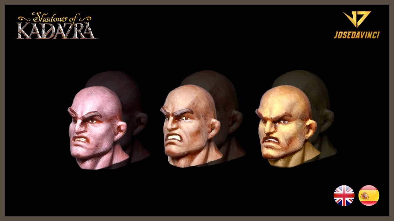 3 types of skin for painting miniatures 🙌 - YouTube