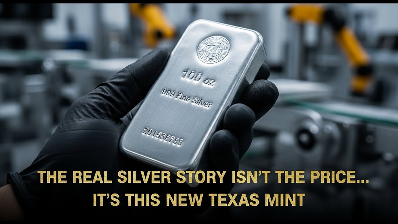 The REAL Silver Story Isn't the Price... It's This New Texas Mint - YouTube