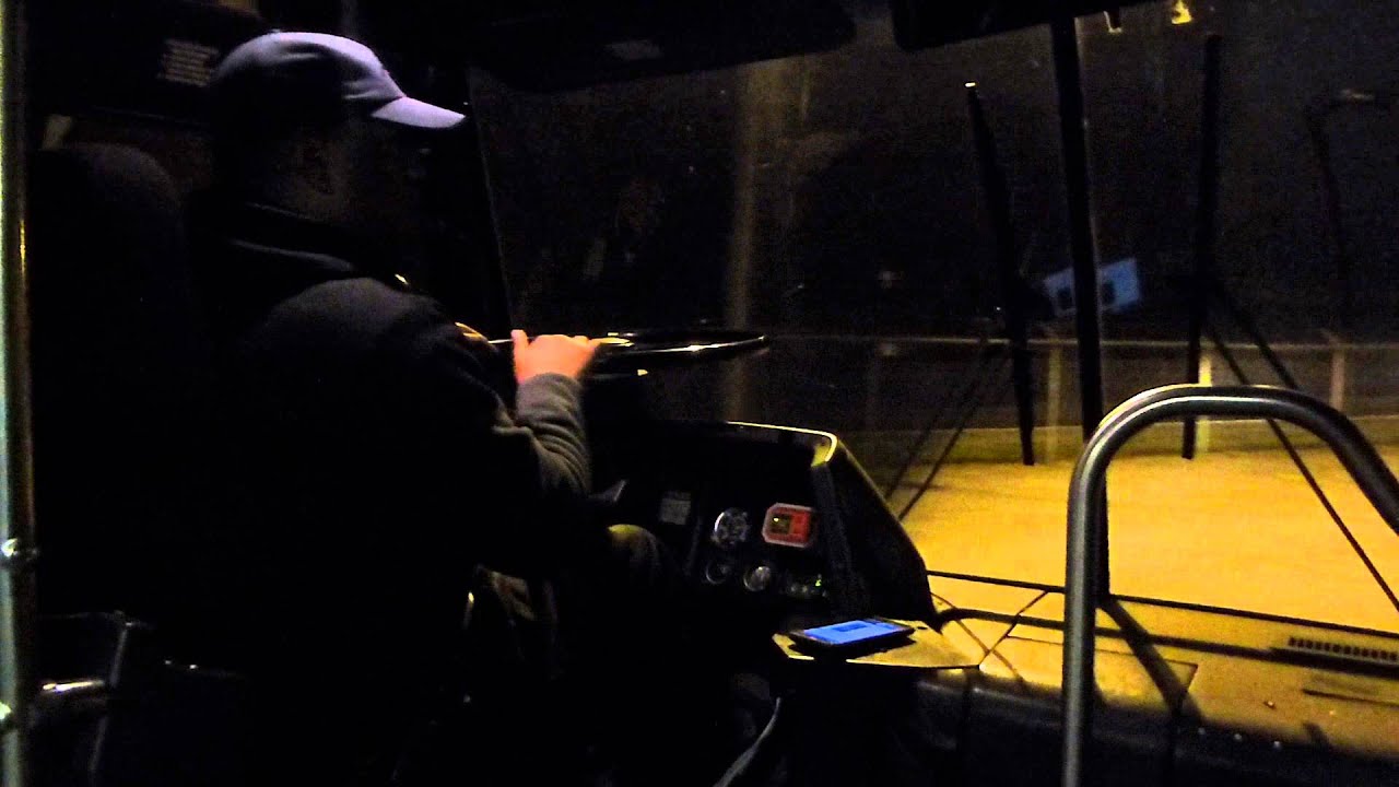 Driving around in a Novabus RTS part 1 - YouTube