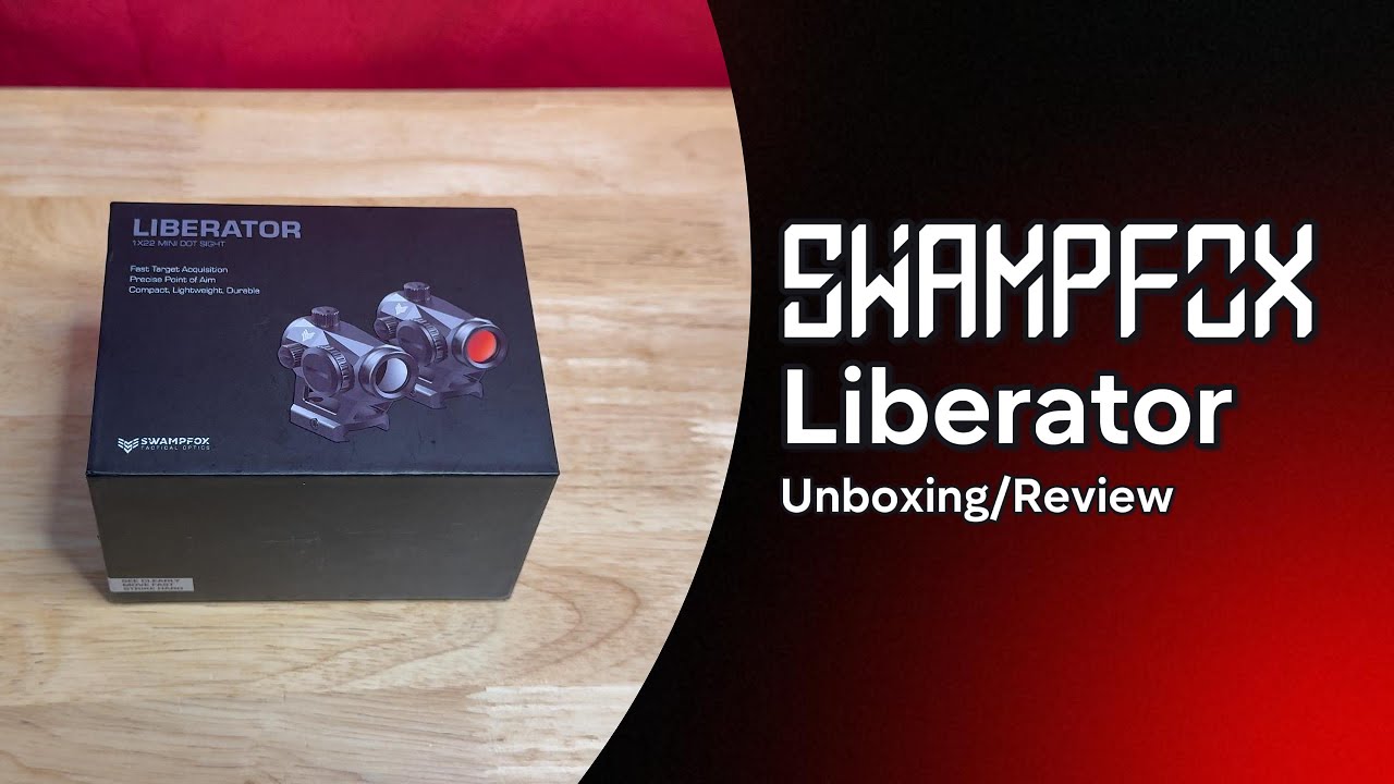 Swampfox Liberator - Unboxing/Review - YouTube