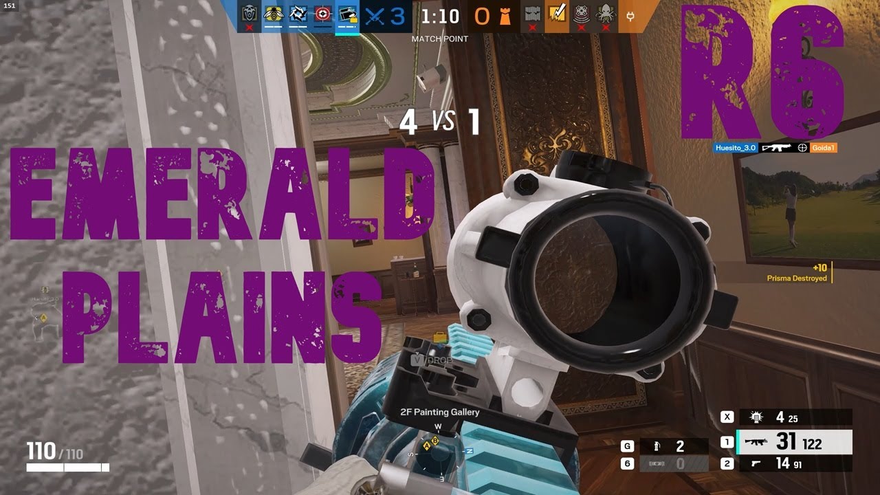 RAINBOW SIX SIEGE : EMERALD PLAINS ! - YouTube