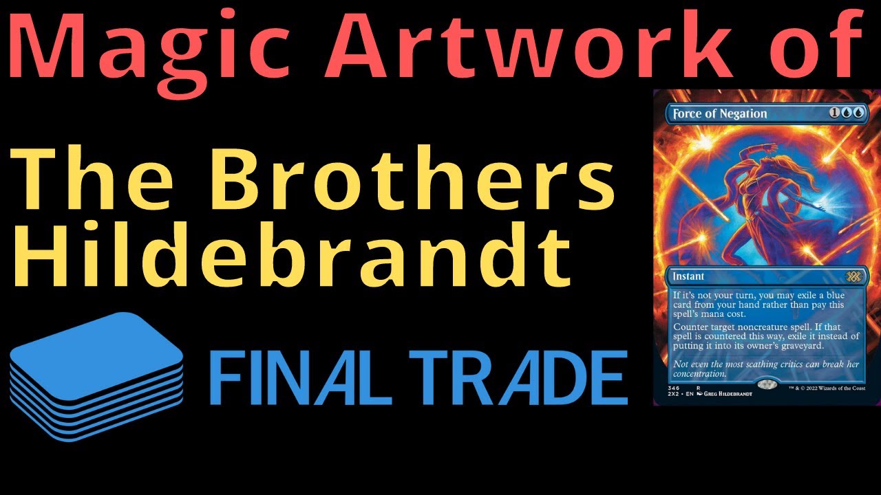 Tim and Greg Hildebrandt Episode 5: Magic Cards. - YouTube