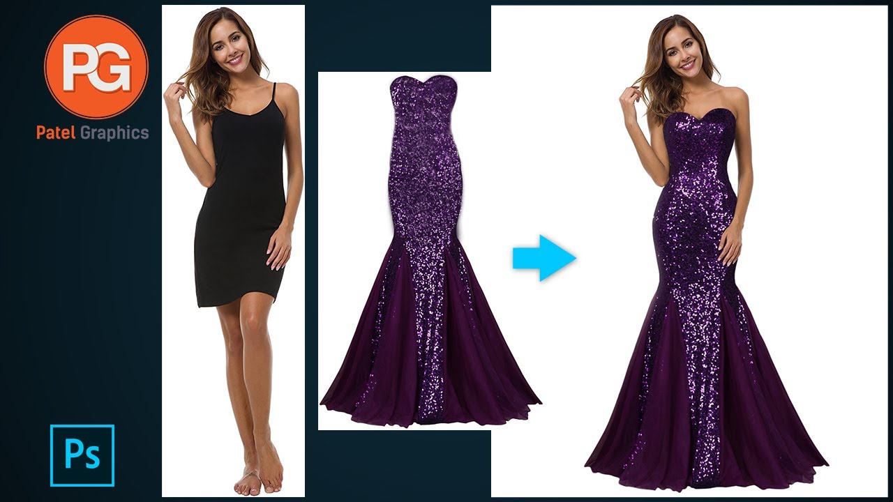 How to add clothes in photoshop tutorial || Change clothes | How to Add ...