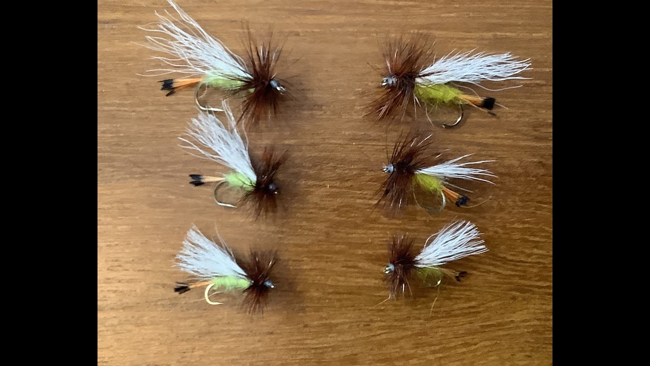 Fly tying the Light Green Trude - YouTube