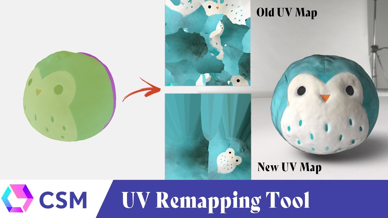 CSM's UV Remapping Tool - YouTube