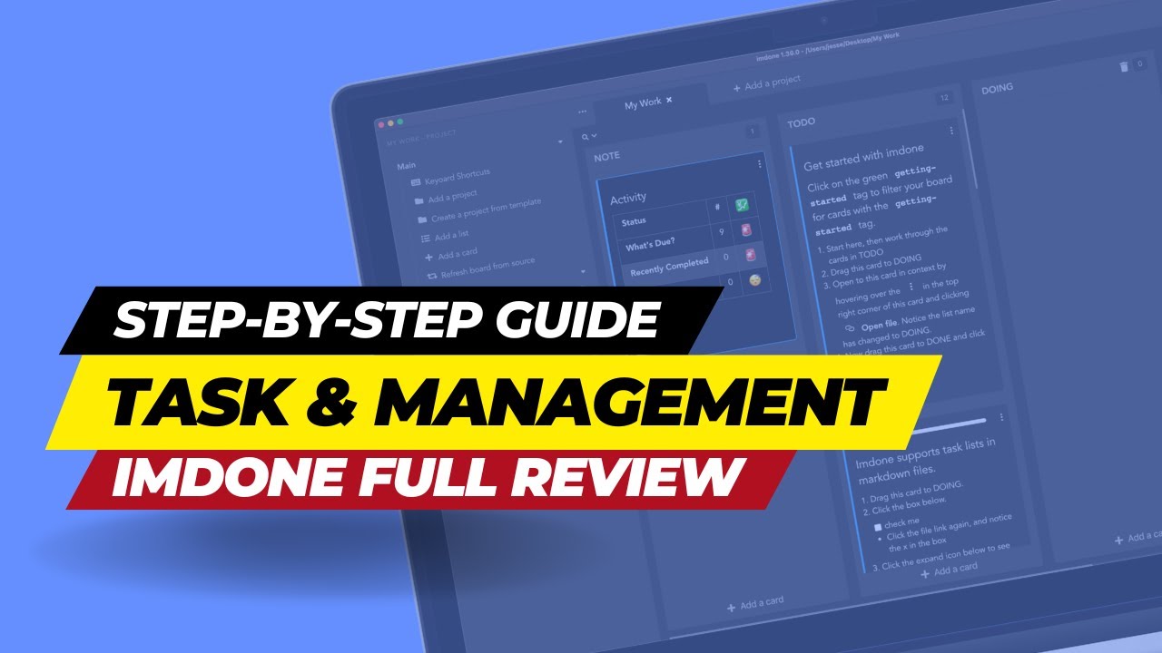 Unlock Productivity: Reviewing Imdone - Uniting Tasks, Code, and Docs Effortlessly, #imdone # ...