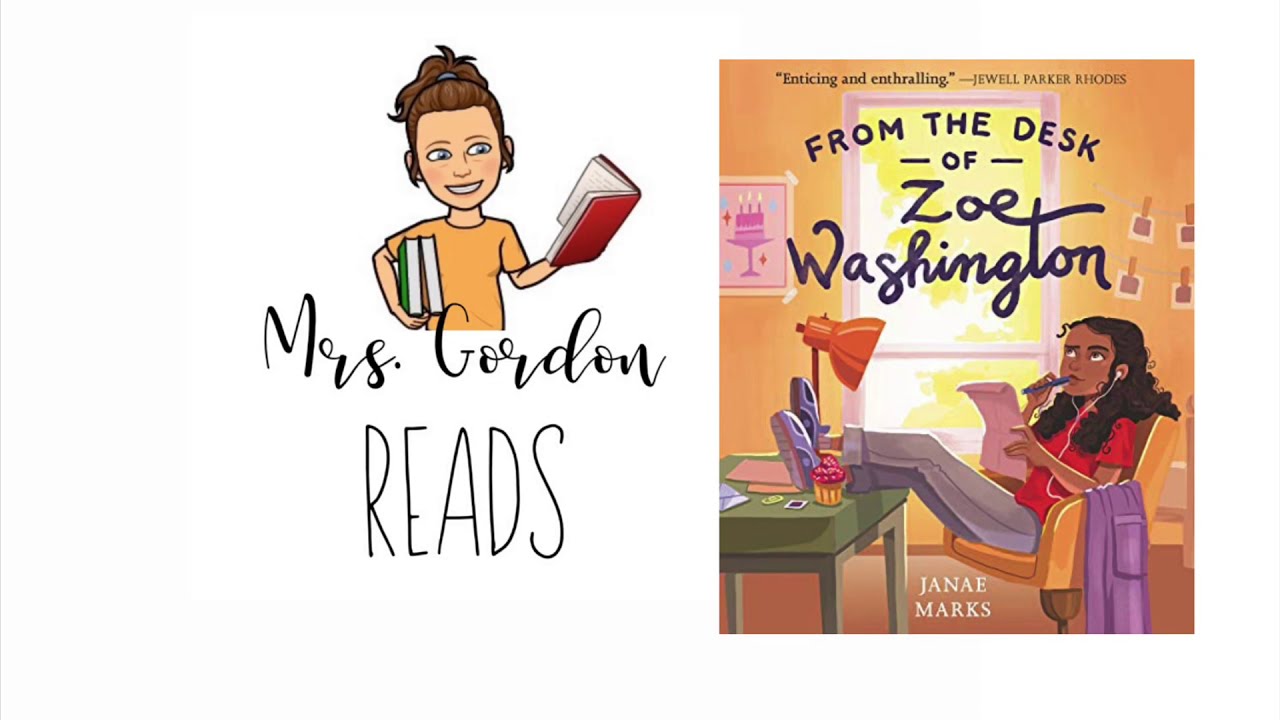 BOOKTALK - From the Desk of Zoe Washington by Janae Marks - YouTube