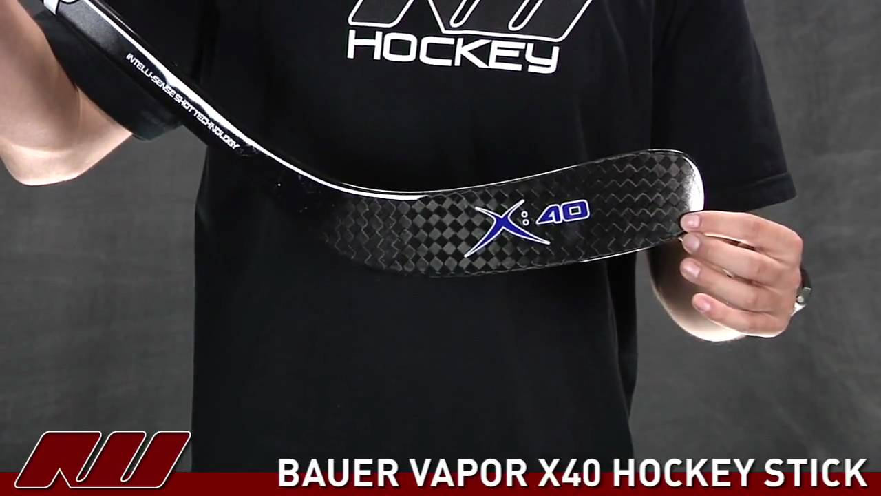 Bauer Vapor X40 Hockey Stick - YouTube