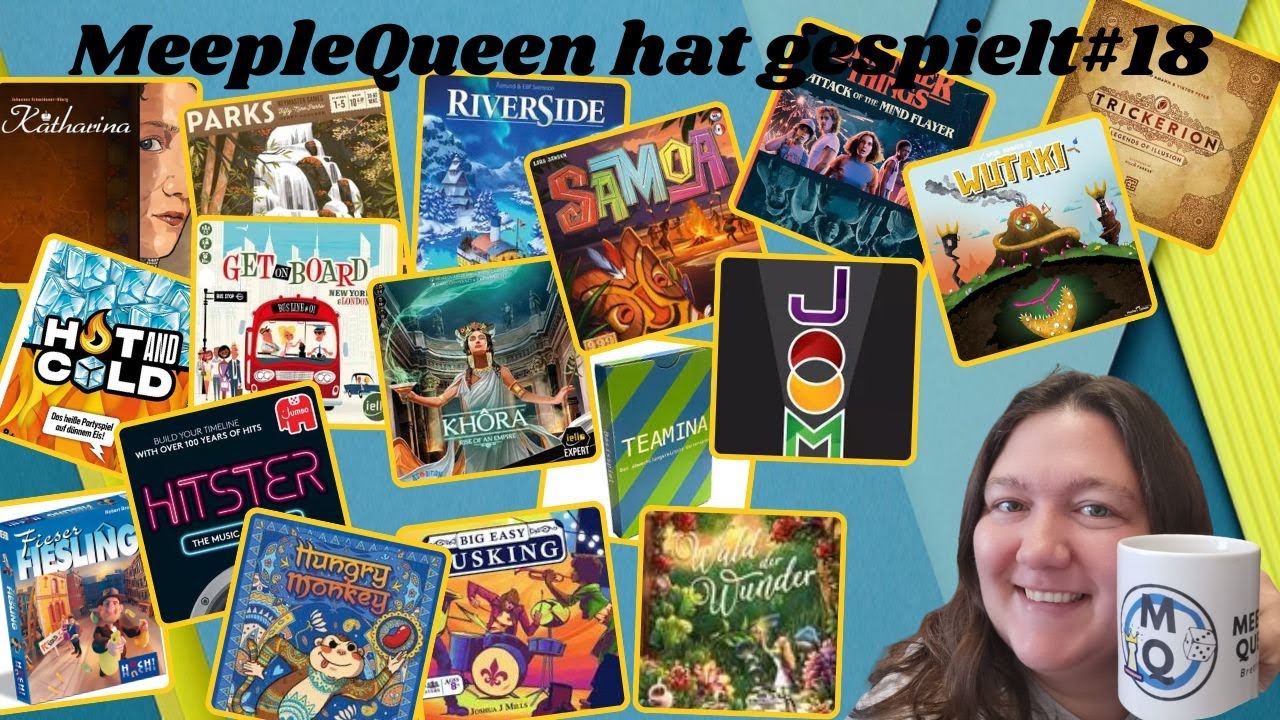 Meeple Queen hat gespielt 18 #brettspiele - YouTube