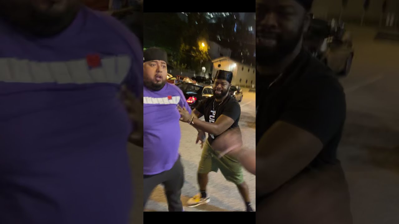 Fight breaks out at a bar in Atlanta - YouTube