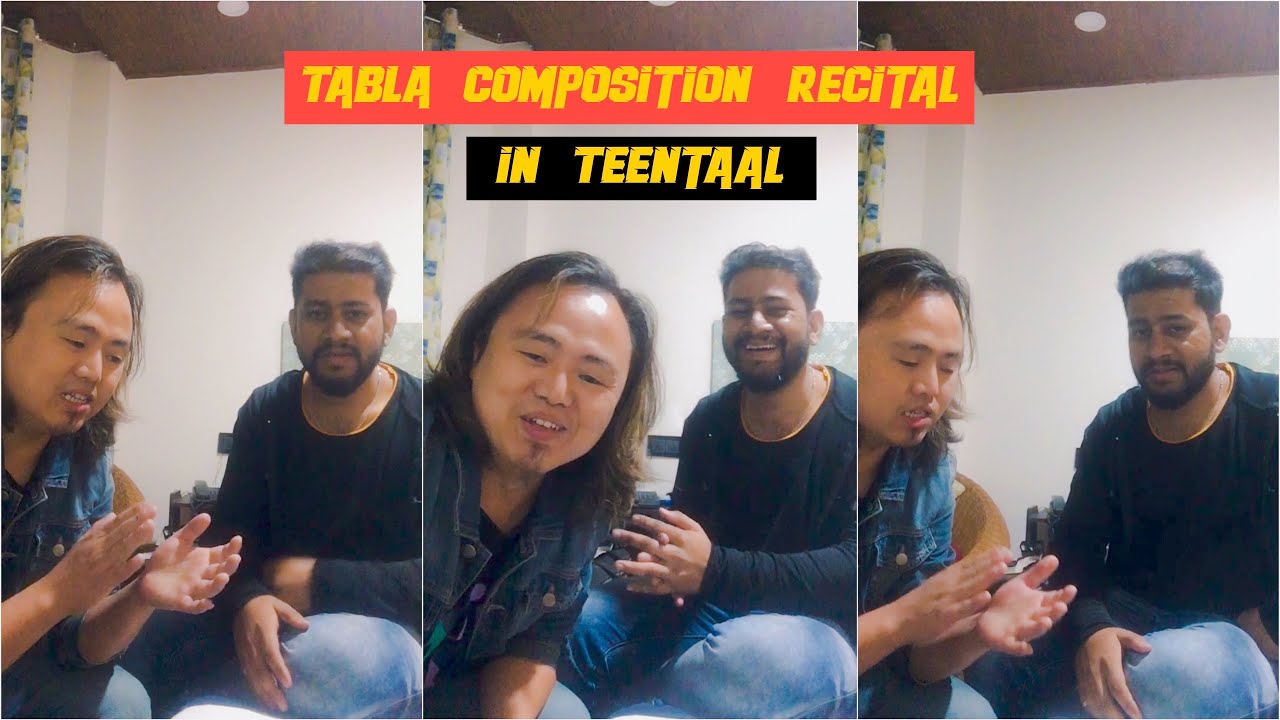 Tabla Composition Recital | Teentaal | Abba ji’s composition - YouTube