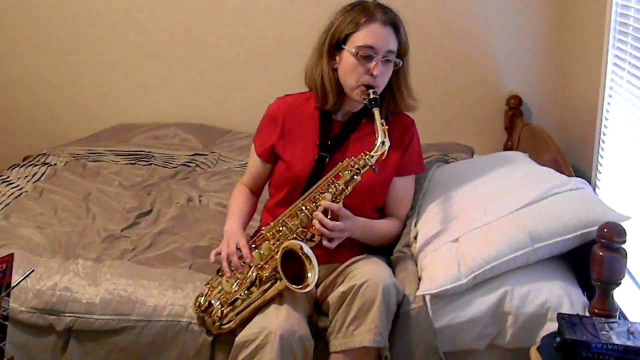 Sax practice - week 4 - YouTube