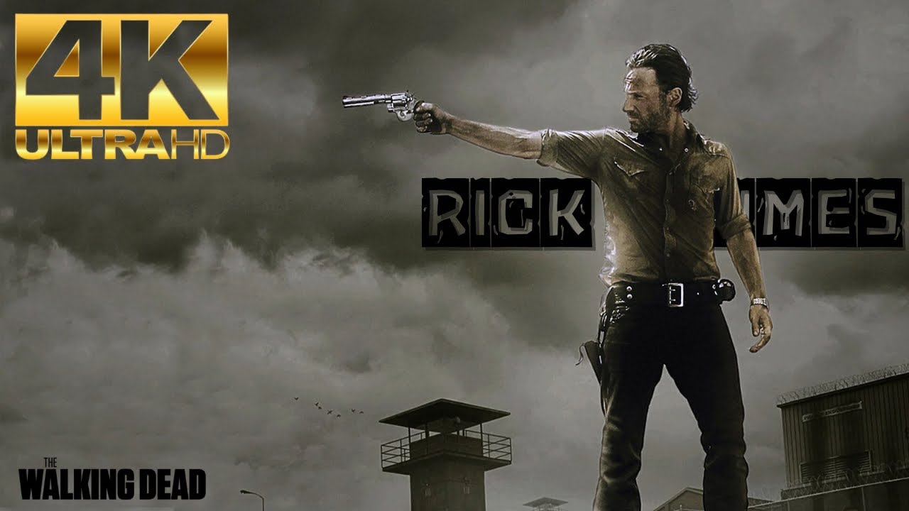 Rick Grimes | 4K Scenes Compilation | The Walking Dead | For Edits ...