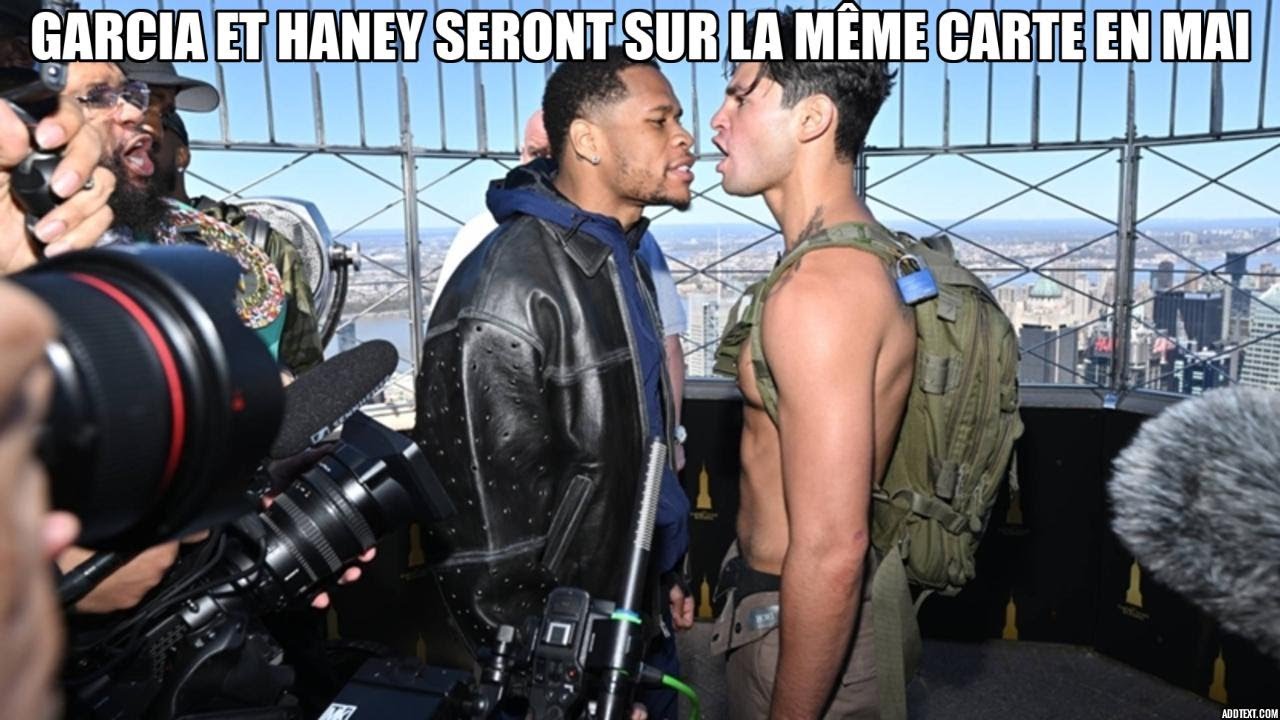 RYAN GARCIA & DEVIN HANEY SERONT SUR LA MÊME CARTE EN MAI - YouTube