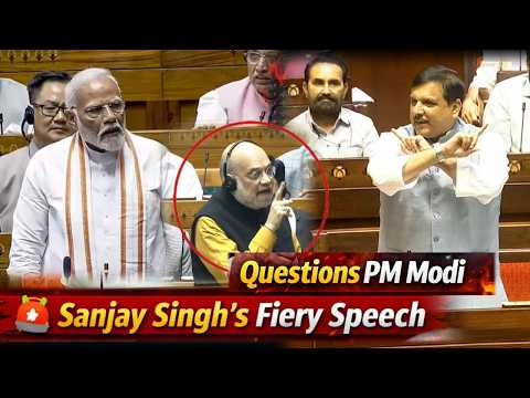 #Watch: MP-Sanjay  Siingh's Fiery  speech  in Parliaiment;  Speecg Goes  Viral