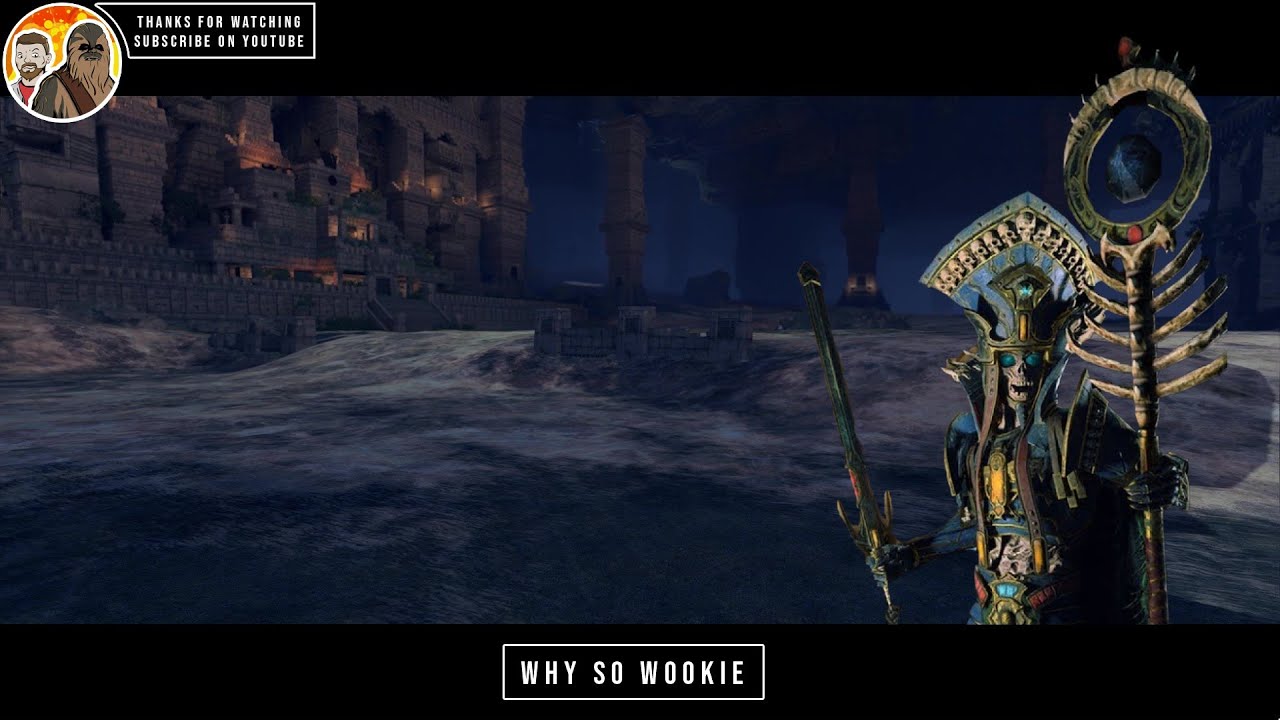 WARHAMMER 3 QUEST BATTLE (ARKHAN THE BLACK - THE TOMB BLADE OF ARKHAN ...