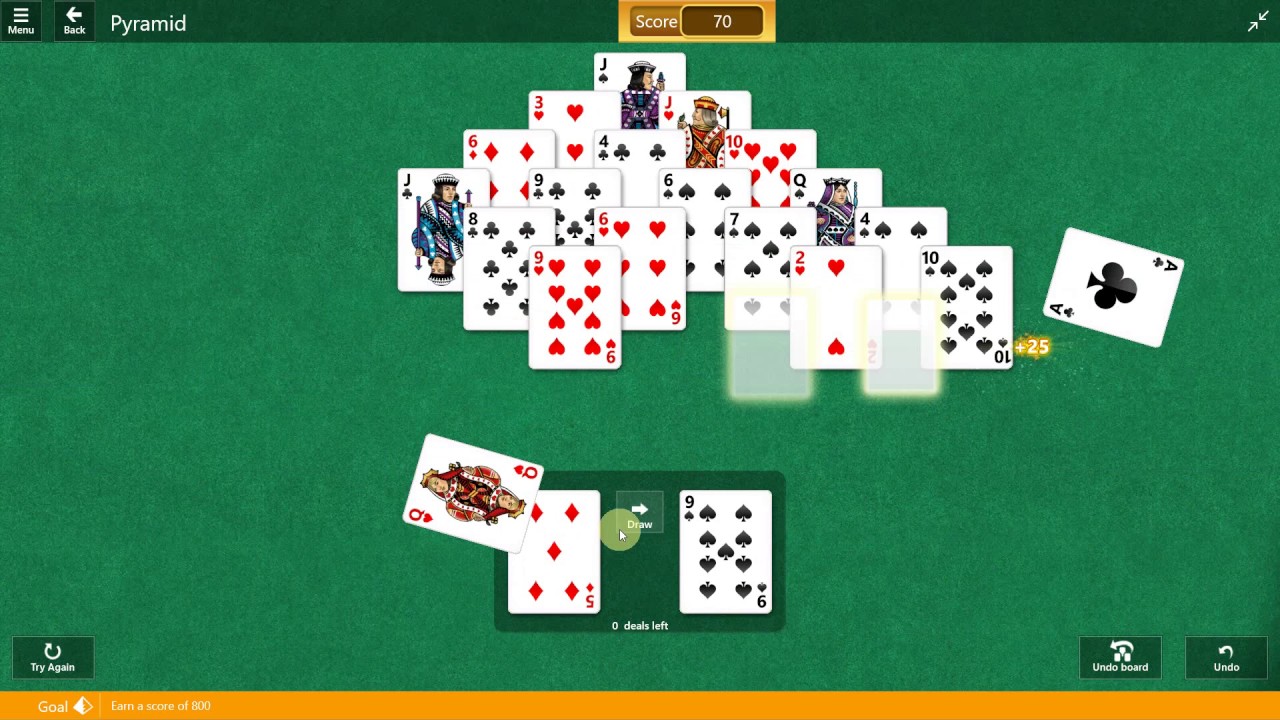 Microsoft Solitaire Collection - Pyramid - January 8 2017 - YouTube