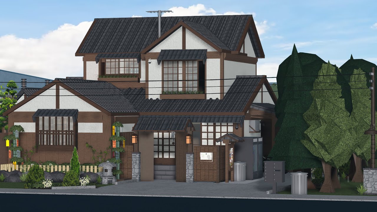 BLOXBURG || Single-Traditional Japanese House (FULL TOUR ...