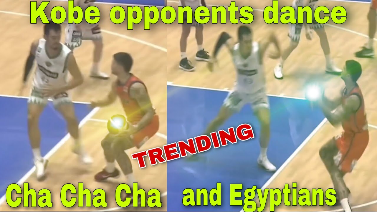 KOBE PARAS showtime NBA Moves - opponents dance Cha Cha Cha & Egyptians ...