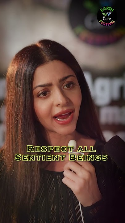 Vedhika Kumar at YVCare Earth Festival #yvcareearthfestival #mumbaievents - YouTube