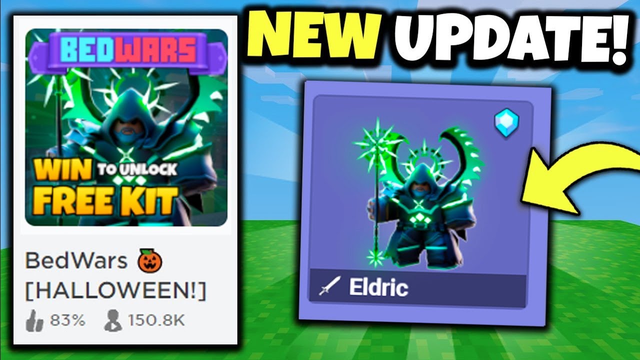 New Free Eldric Kit Roblox Bedwars Youtube