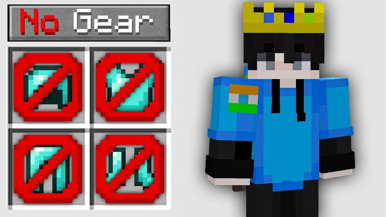 Can I Beat Minecraft Without Armour? - YouTube