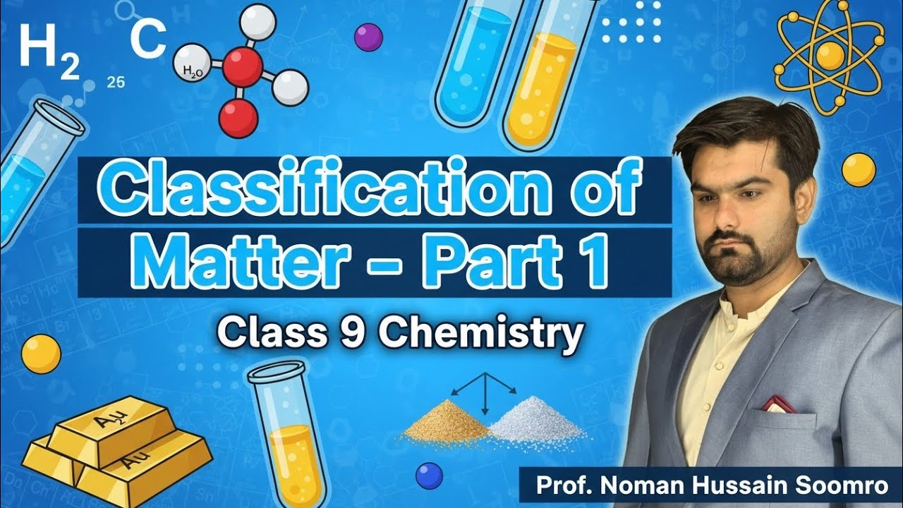 Classification of Matter (Part 1) | Substance, Mixture, Element ...